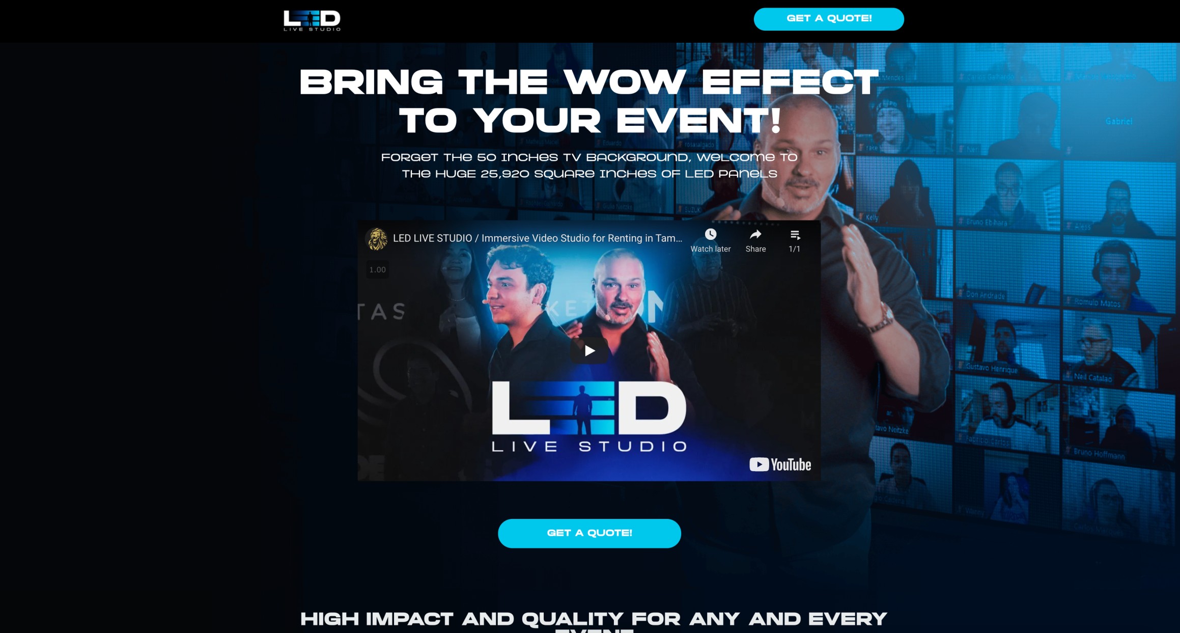 LED Live Studio | Led Live Studio - Tampa Bay video studio for rent